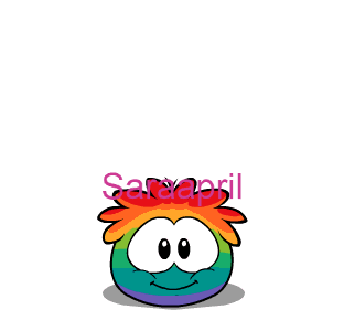 Turma do CP Club Penguin: Imagens do Puffle Multicor